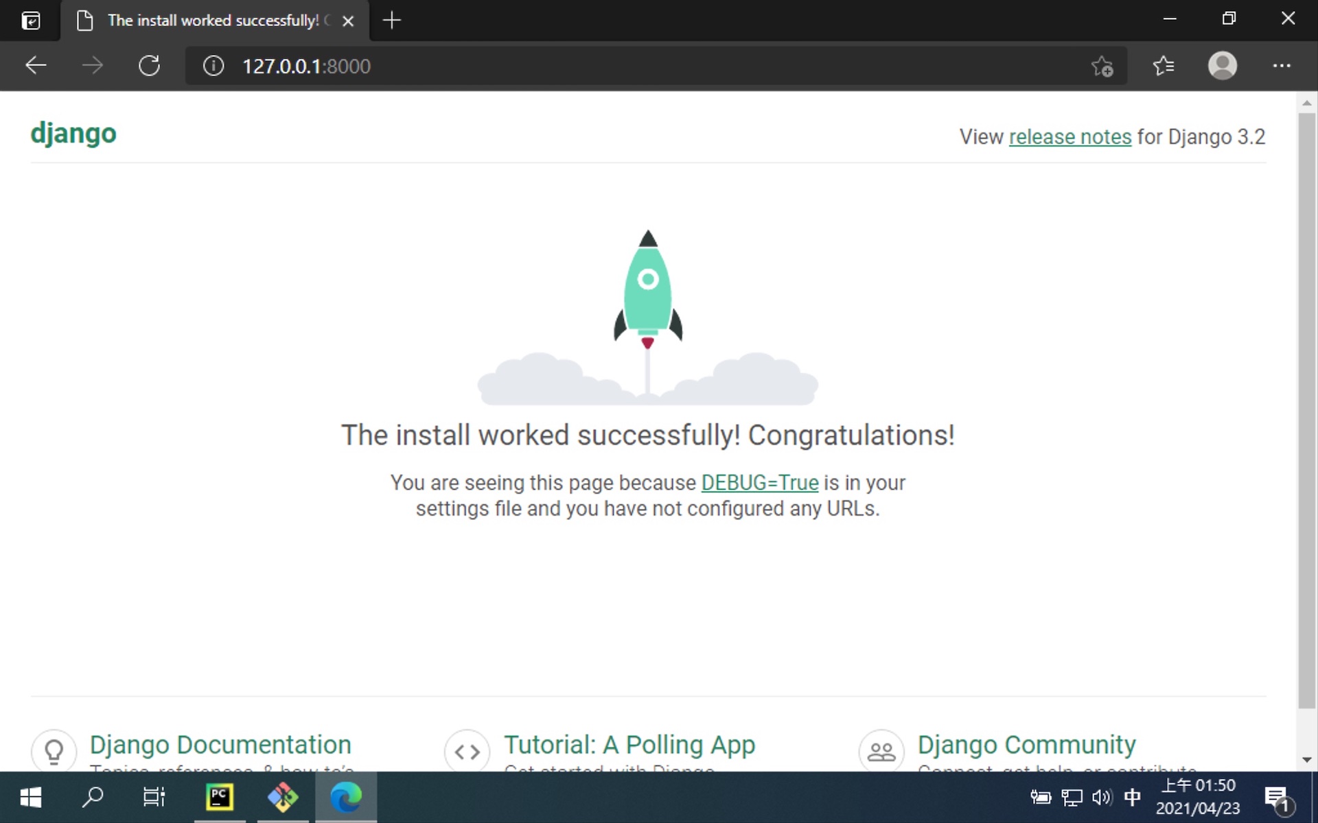 第二章：建立 Django 專案 · GitBook